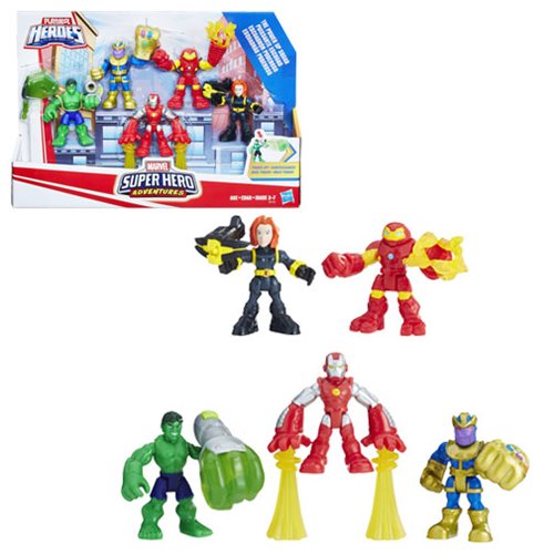Wholesale Marvel Super Hero Adventures Power Up Squad Mini-Figures ...