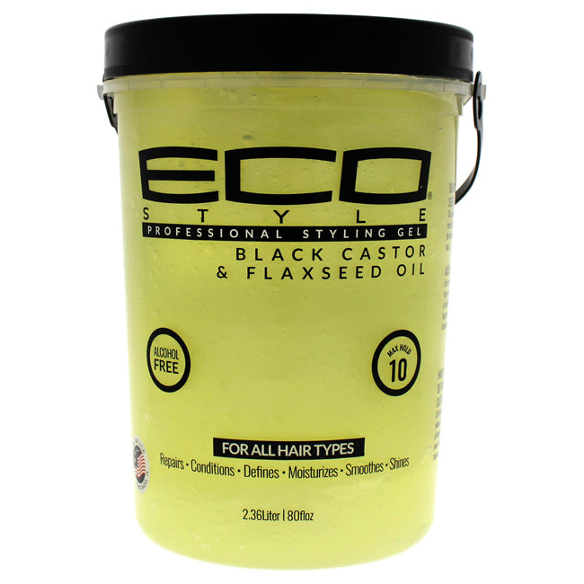 Wholesale Eco Style Gel - Black Castor Flaxseed Oil by Ecoco for Unise ...